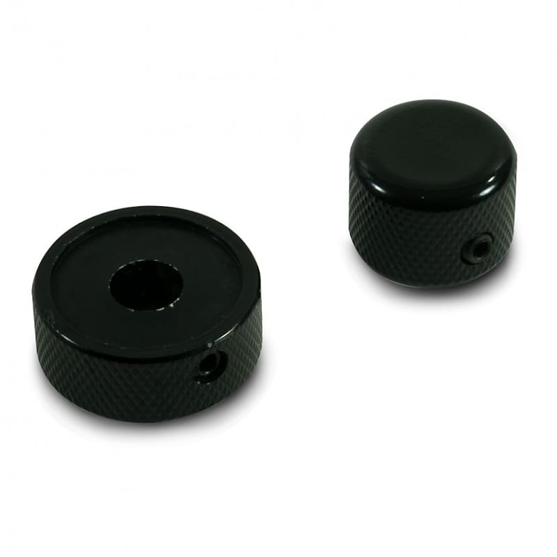 KNOB SET BLACK FOR MOST COMMON CONCENTRIC STACKED DUAL | Reverb UK