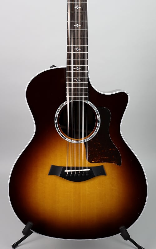 Taylor 454ce 12-String Tobacco Sunburst Top | Reverb