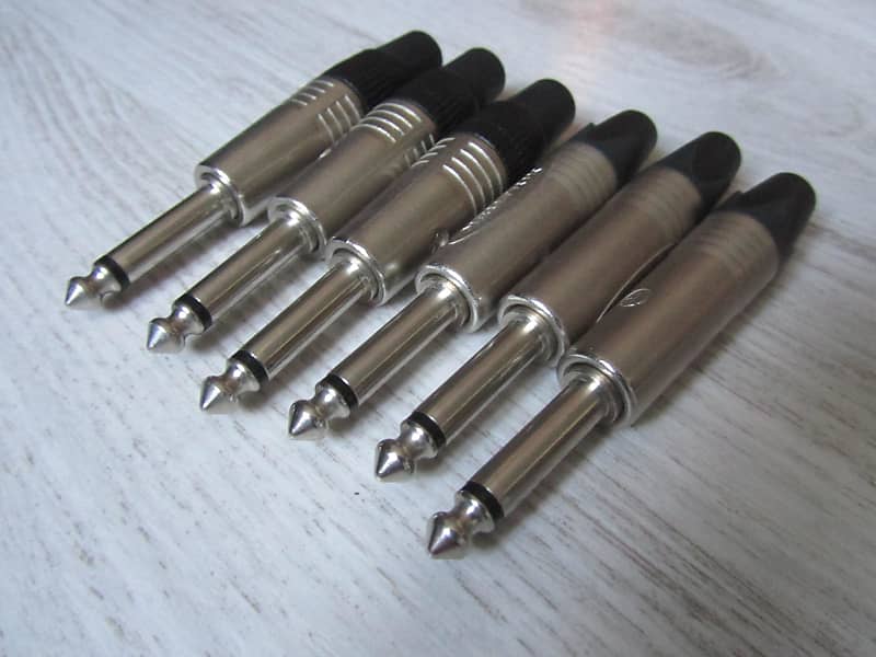 Lot of 6 x Neutrik NP2X Ts Plugs | Reverb