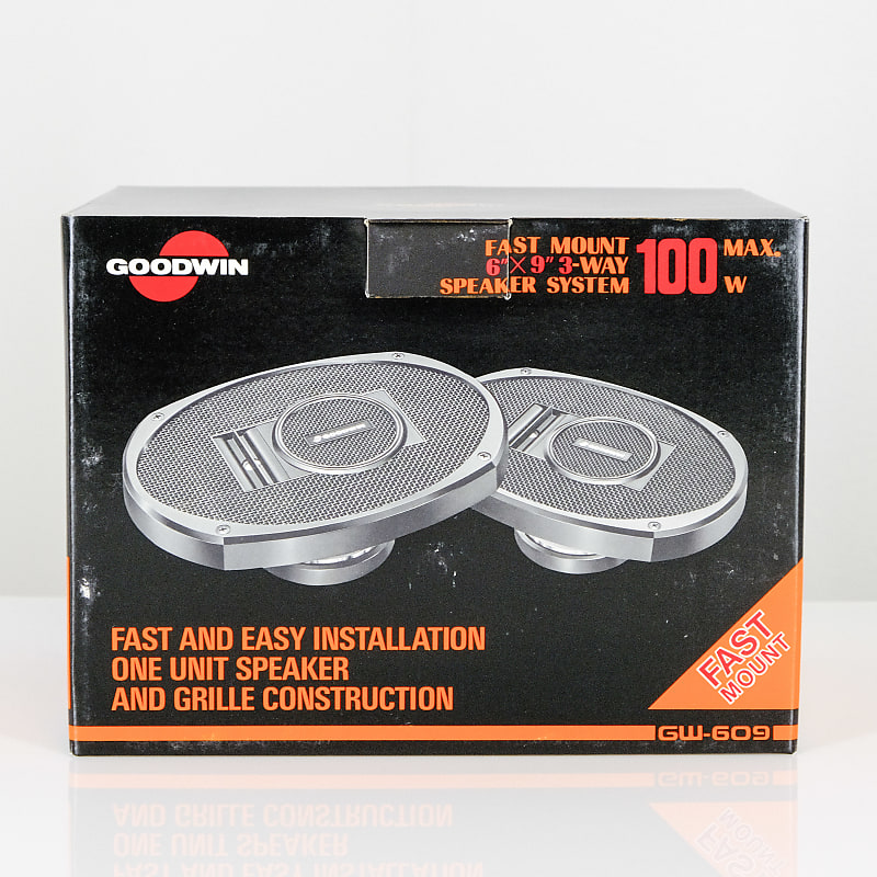 Goodwin Fast Mount 6" x 9" #-Way Speaker System GW-609 | Reverb
