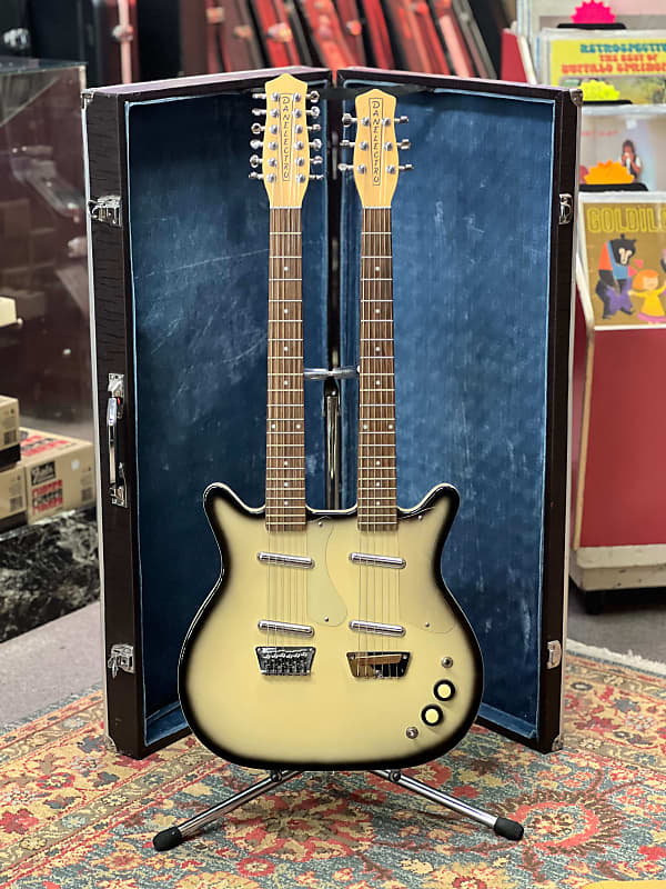 Danelectro 12/6 Double Neck 1999 - Blackburst | Reverb
