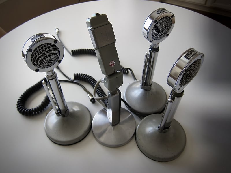 Astatic & Turner Vintage Microphones (4) Models NO. D-104 (3) | Reverb