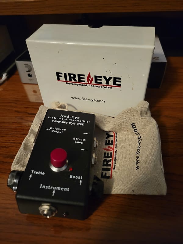Fire-Eye Red-Eye - Black | Reverb