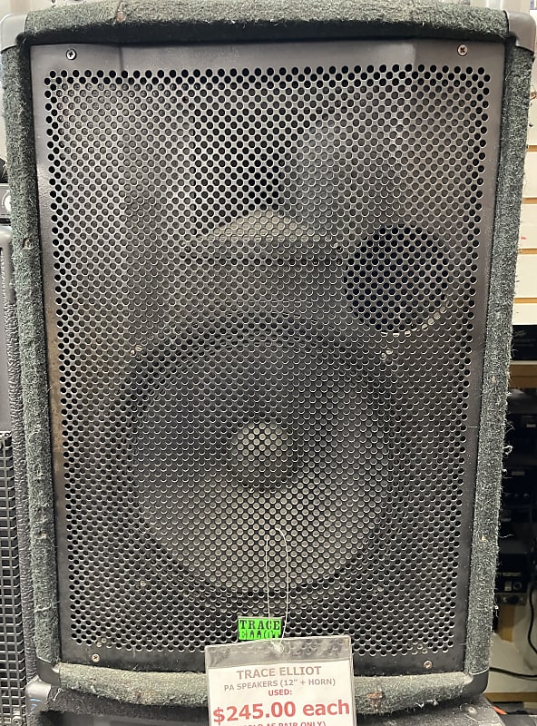 Trace Elliot PA Speakers (Pair) | Reverb