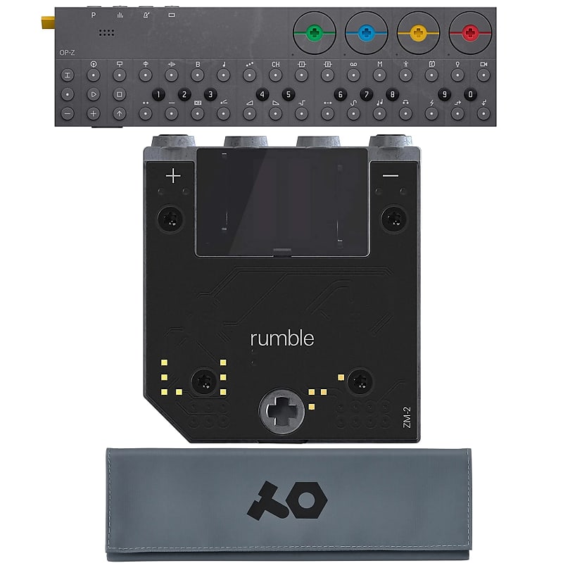 Teenage Engineering OP-Z 16-Track Synthesizer, ZM-2 Rumble | Reverb