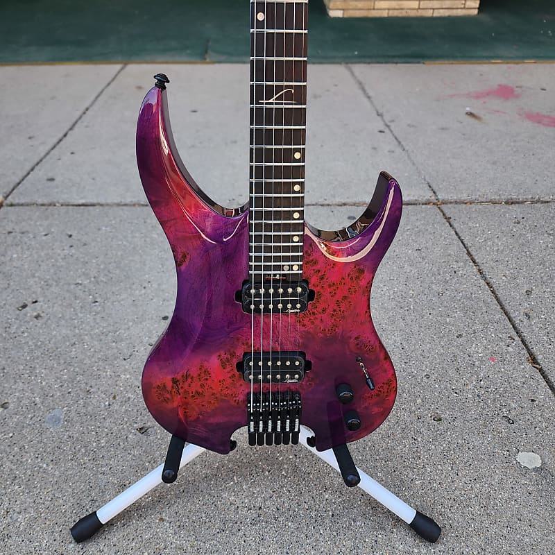 Legator Ghost Super Shred Series G6SS 2024 - Magenta Burl | Reverb