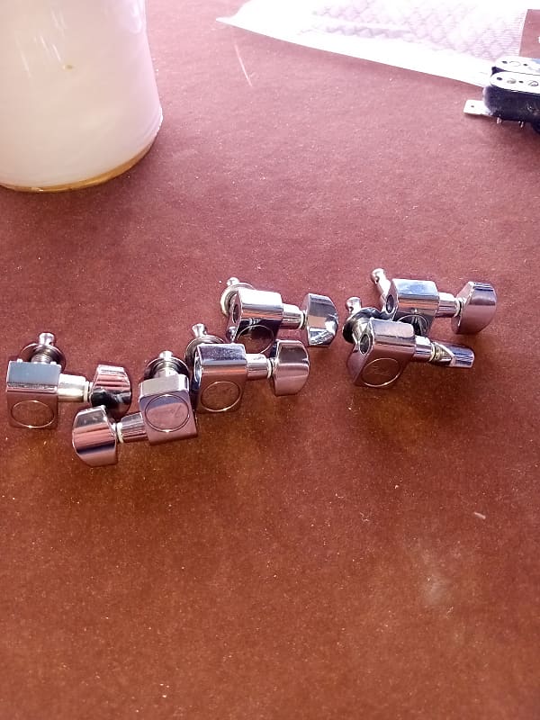 Fender Tall post standard tuner 90 up - Chrome | Reverb