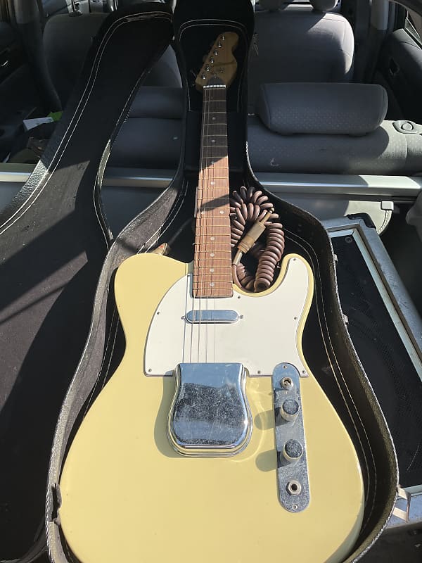 National Telecaster 1970 Yellow | Reverb UK