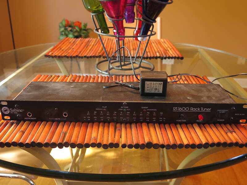 Sabine RT-1600 19" Rackmount tuner w power supply | Reverb