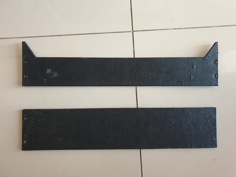 Fender Twin/Pro Reverb 1976 Black BACK Amplifier panels. | Reverb