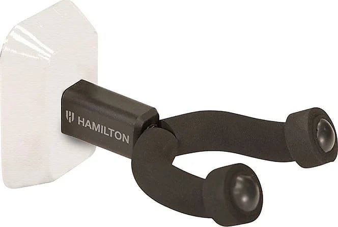 Acoustic/Electric Guitar Wall Hanger with Gray Mounting Plate | Reverb