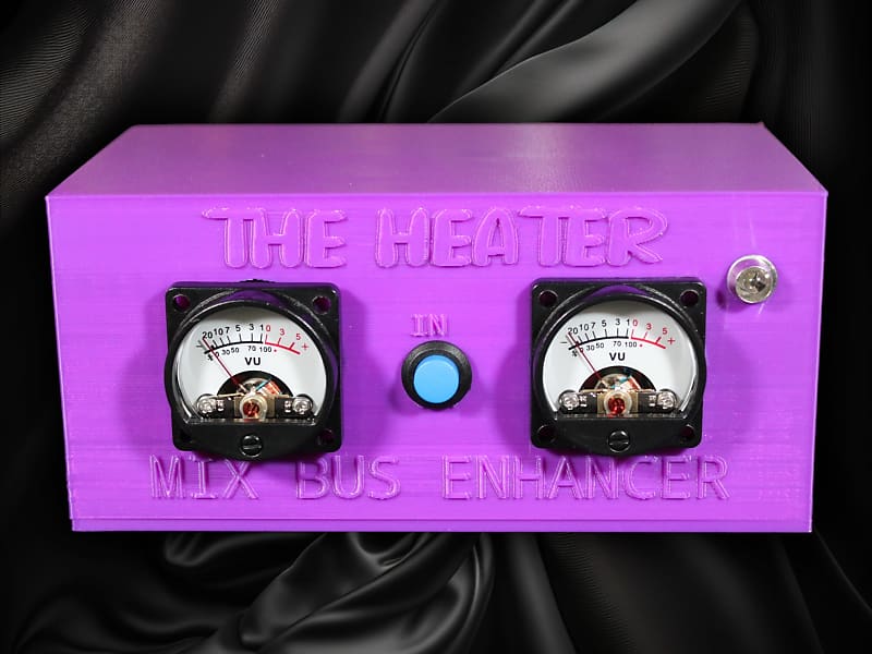 Phatronics The Heater Mix Buss Enhancer - Purple Enclosure | Reverb