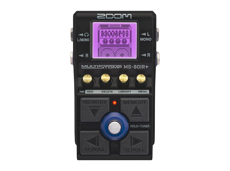 Zoom MS-80IR+ Multistomp Amp + Cab Simulator Pedal | Reverb