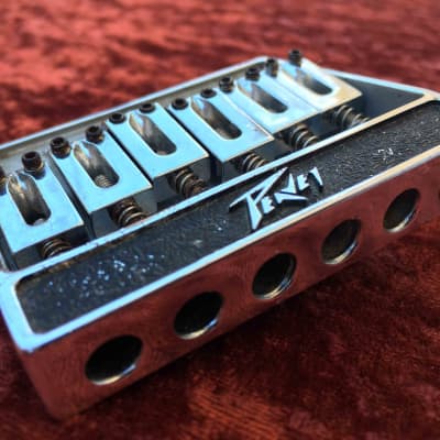 Peavey T-60 Bridge Complete 1970s 1980s USA | Reverb