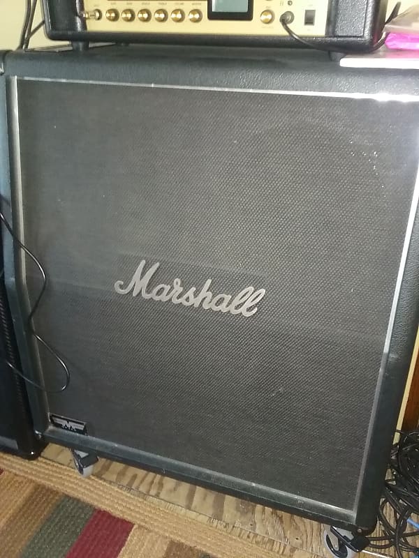 Marshall MF400A Mode Four Angled Guitar Cabinet 400 Watts | Reverb
