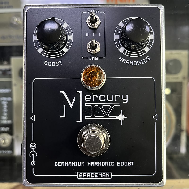 Spaceman Mercury IV Germanium Harmonic Boost 2010s - Black | Reverb