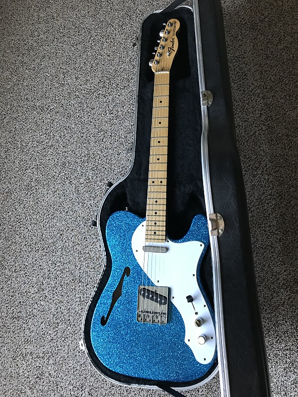 Fender Telecaster 2015 - Blue Sparkle | Reverb