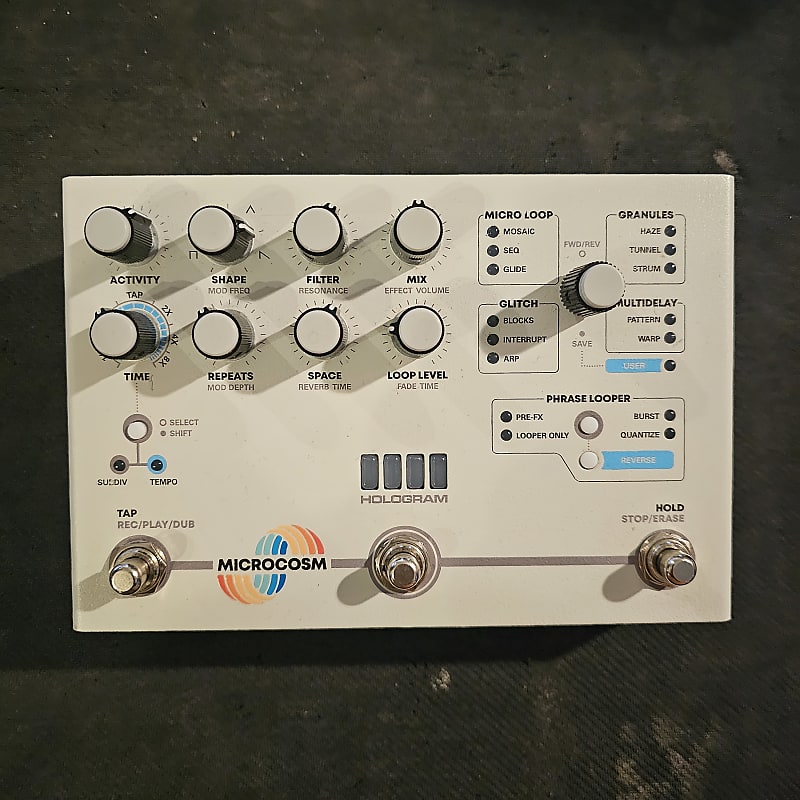 Hologram Electronics Microcosm 2020 - Present - White | Reverb