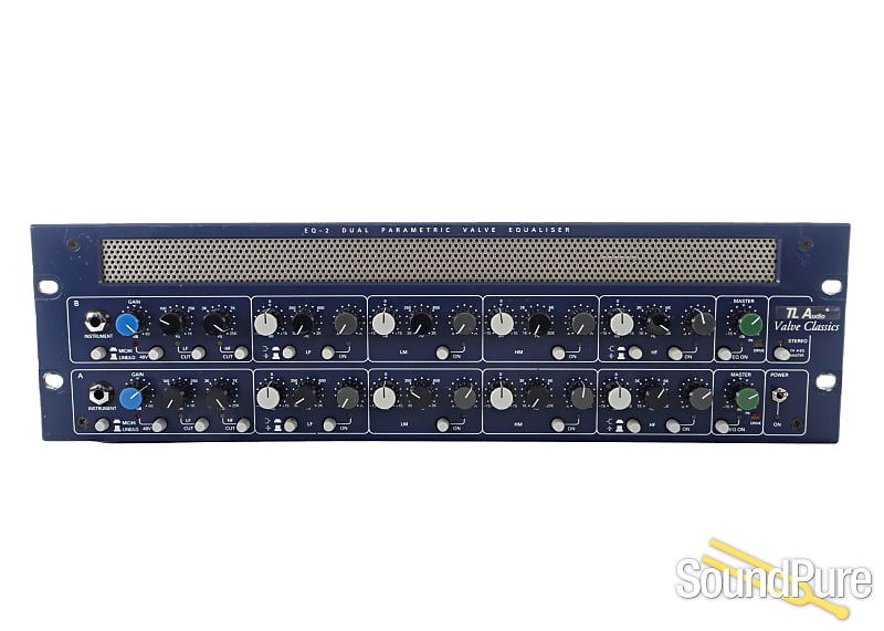 TL Audio EQ2 Stereo Parametric Equalizer | Reverb