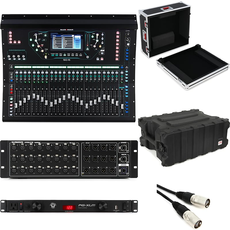 Allen & Heath SQ-6 48-channel Digital Mixer and Stagebox | Reverb