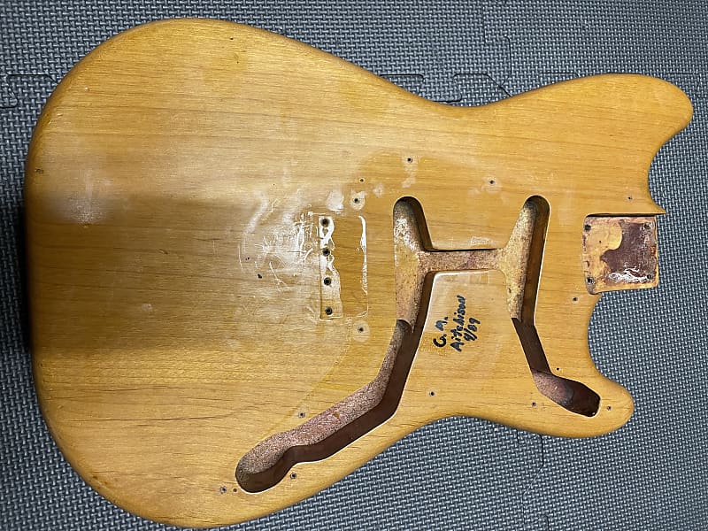 Fender Musicmaster Duosonic 1962 Body Refinished Vintage Pre | Reverb