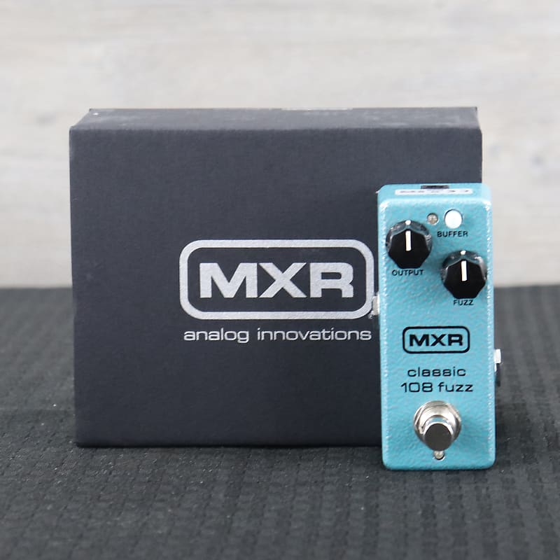 MXR M296 Classic 108 Fuzz Mini Teal | Reverb