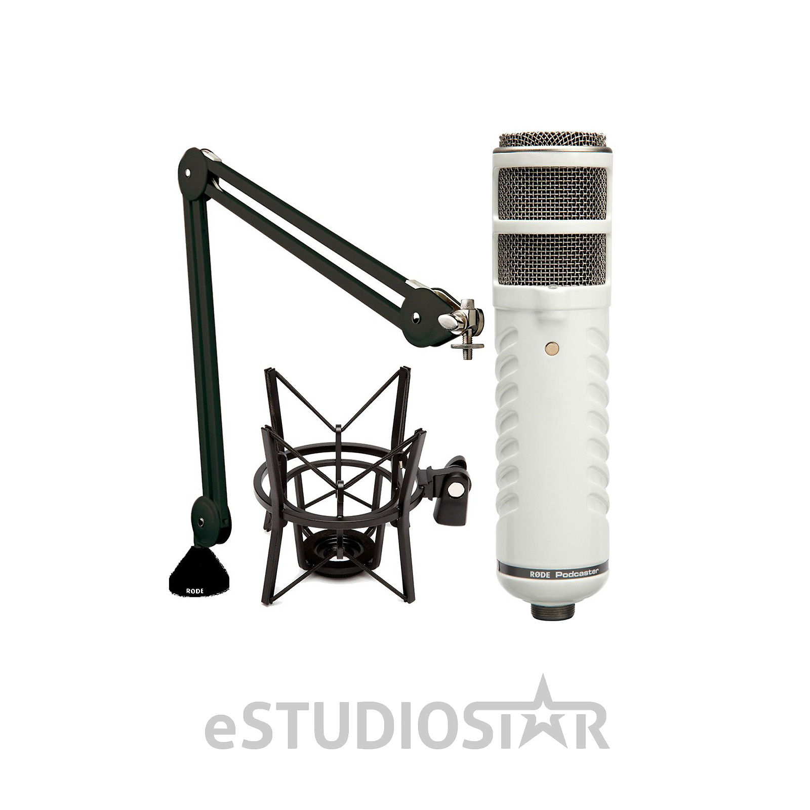 RODE Podcaster Booming Kit with Shockmount and Boom Arm | Reverb UK