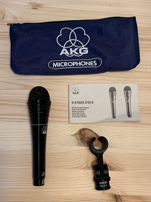 AKG D 3700 Black | Reverb