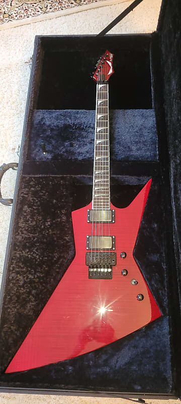 Dean Custom Run Dave Mustaine Zero Red Flame 63/100 | Reverb