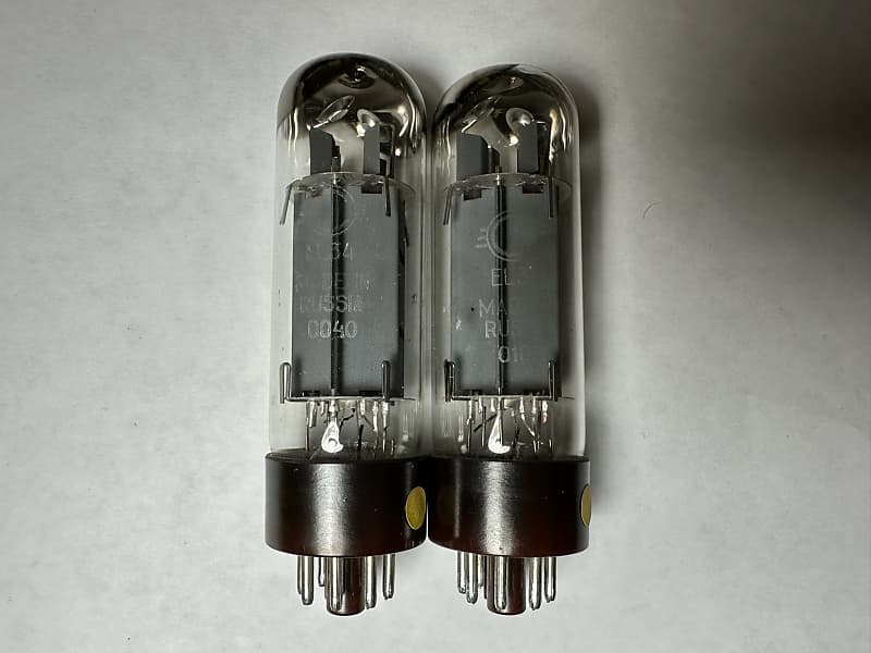 NOS SED / Winged "C" - EL34 - Matched Pair | Reverb