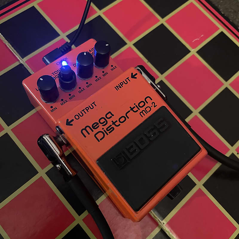 Boss MD-2 Mega Distortion (Silver Label) 2001 - Present | Reverb