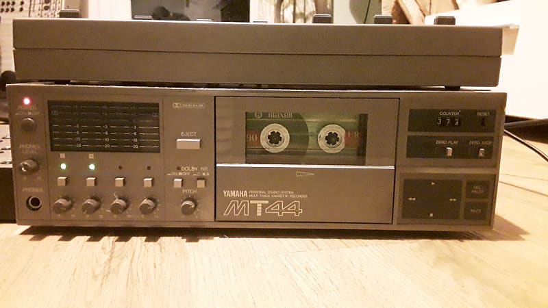 Yamaha MT44 4 track, PB44 Patch Bay, MM30 Mixer and 2 x MS10 | Reverb