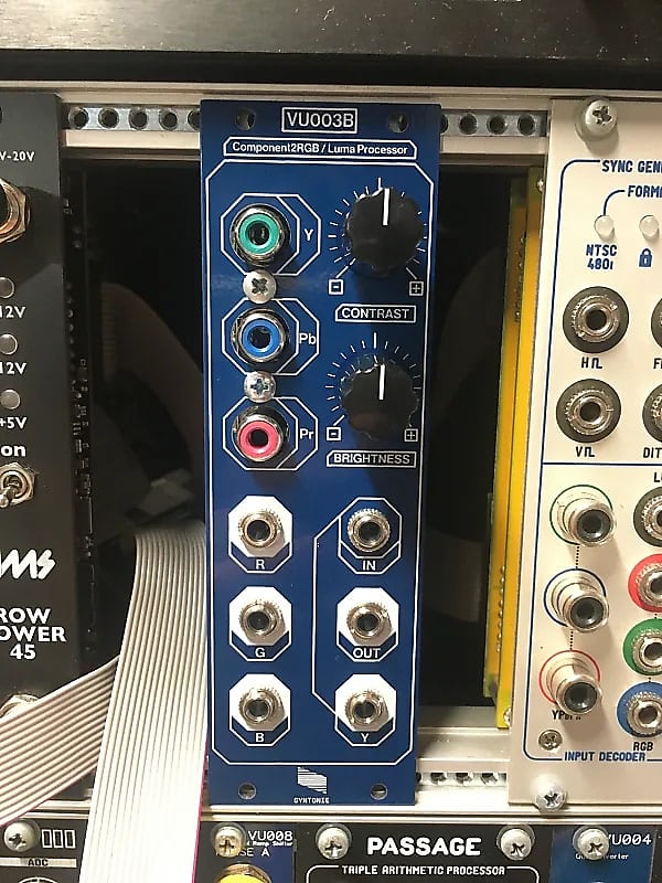 Syntonie VU003B Component To RGB Decoder/Luma Processor LZX | Reverb