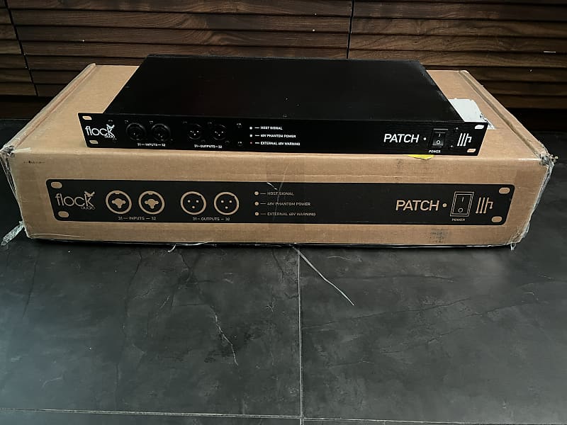 Flock Audio Patch - 32x32 Digitally Controlled | Reverb Australia