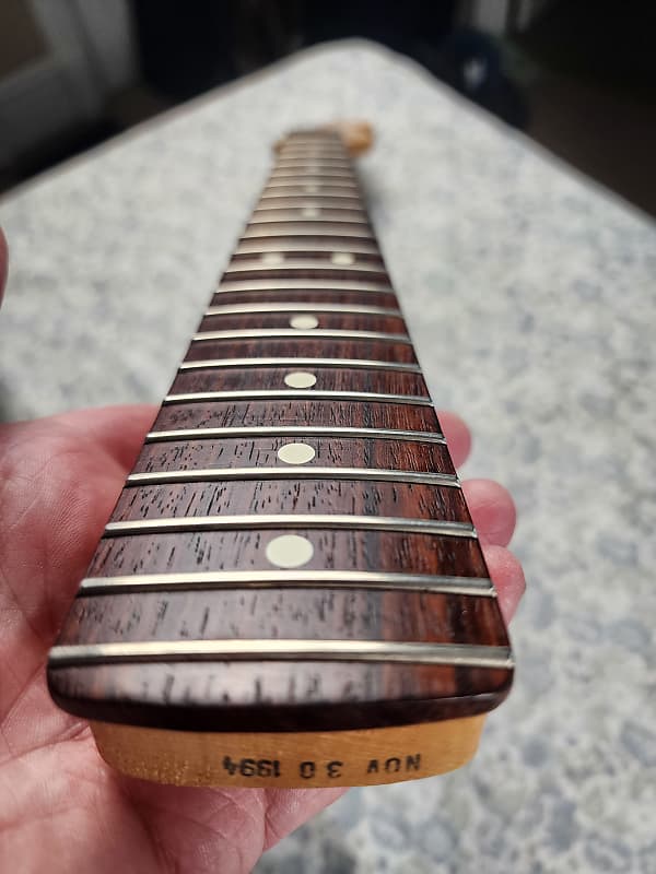 Strat Plus Neck, Rosewood, '94, Factory LSR, Excellent, | Reverb