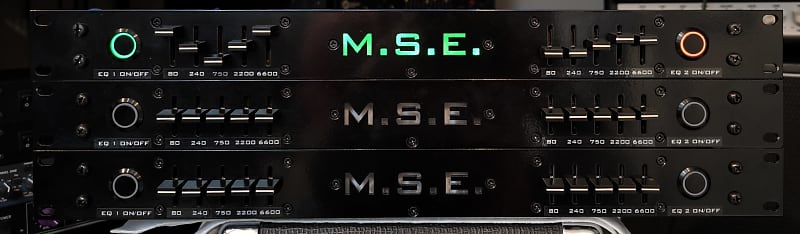 M.S.E. Custom Mesa Boogie Dual 5-Band Remote EQ 1U | Reverb Australia