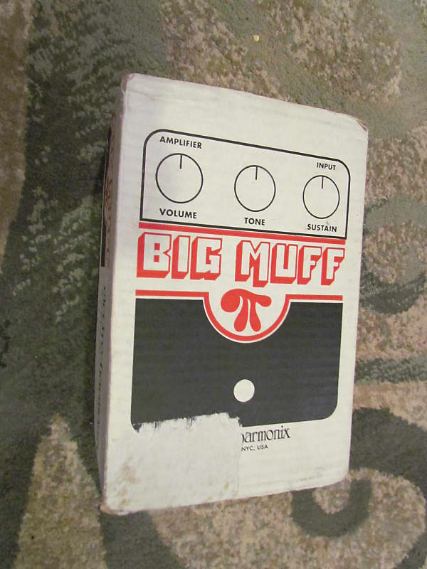 Box For Electro-Harmonix Big Muff PI With Owner's Manual, | Reverb