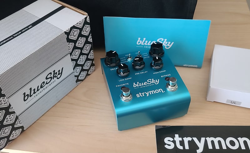 Strymon Blue Sky V1 Reverb Pedal Spring Plate Room Shimmer | Reverb