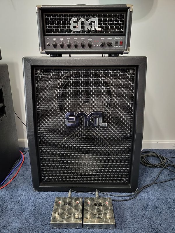 ENGL Fireball 25 E633, E212VB Cabinet, Z4 Footswitchs | Reverb