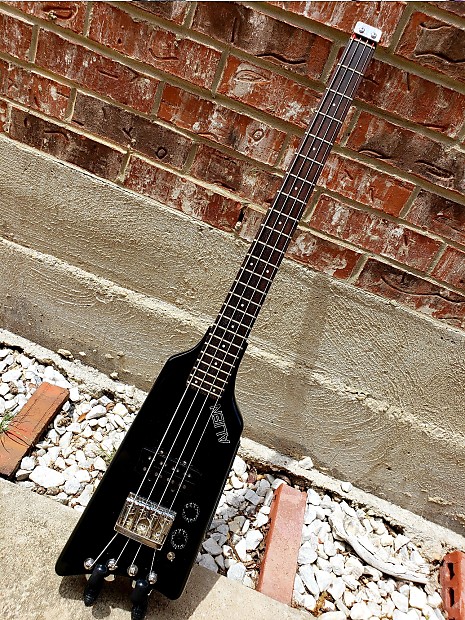 Hondo Alien Bass 80's Black | Reverb