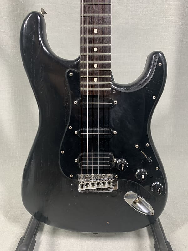 Custom Strat Project Black | Reverb