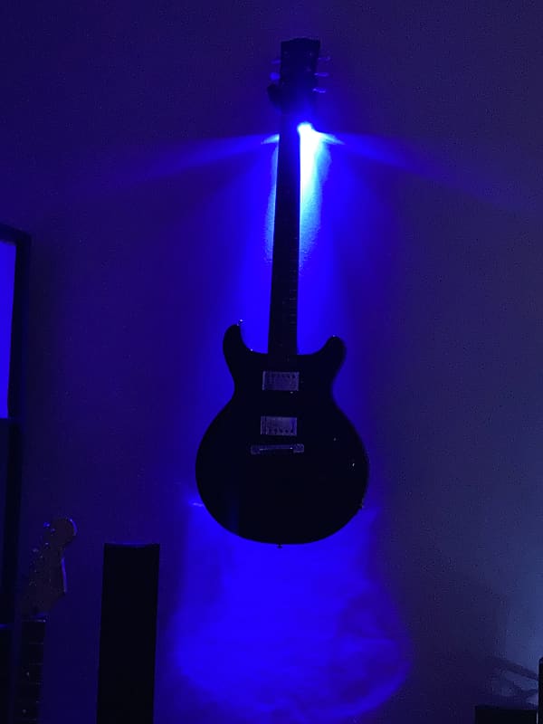 LED Wall Mount Guitar Holder | Reverb