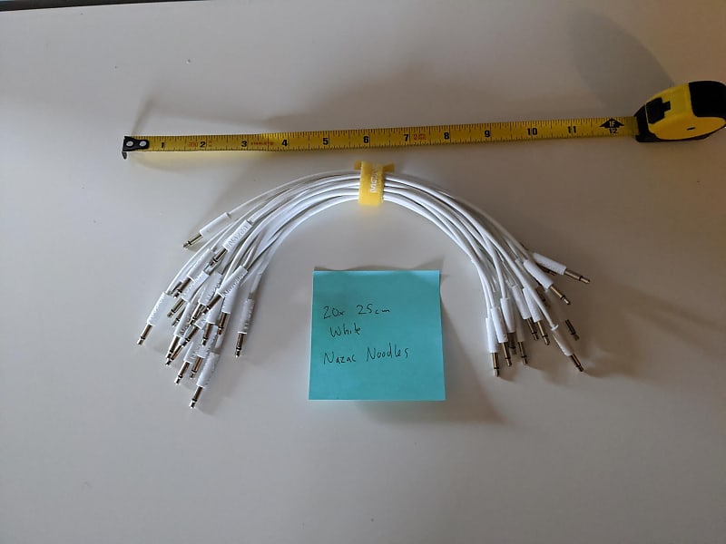 20x cre8audio Nazca Noodles 25cm / 9 inch 3.5mm Eurorack | Reverb