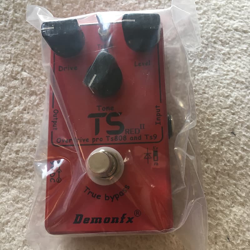 Demon FX TS Red V2 ….generic Tube Screamer | Reverb