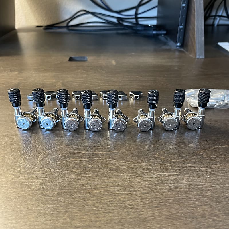 Hipshot set of 8 Locking tuners (5 right, 3 left) | Reverb