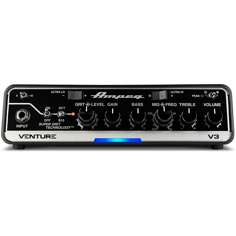 Ampeg Venture V3 Bass Guitar Amplifier Head (300 Watts) | Reverb