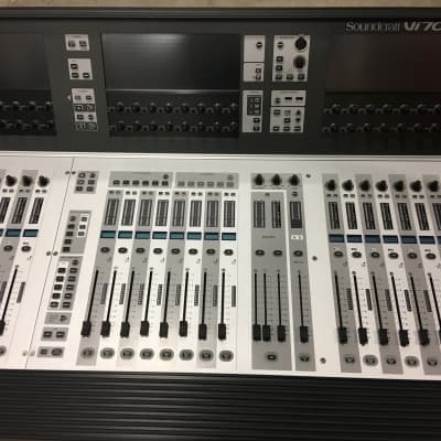 Soundcraft Vi7000 with Realtime Rack Ultimate, ATA case | Reverb