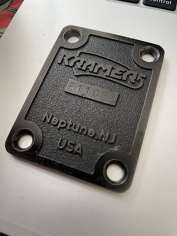 Kramer Neck Plate 1987-1989 | Reverb