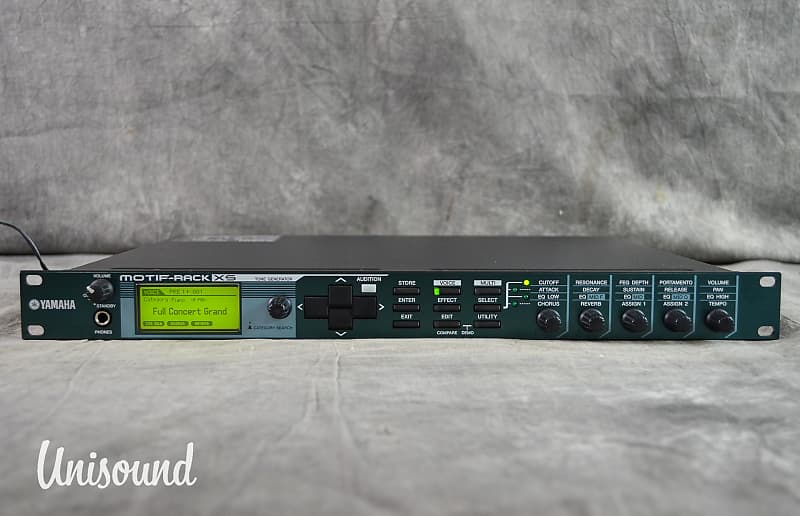 YAMAHA Motif Rack XS Synthesizer in Excellent | Reverb Canada