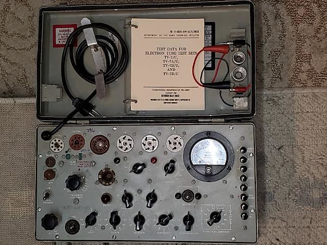 TV-7 D/U Military Surplus Vacuum Tube Tester | Reverb